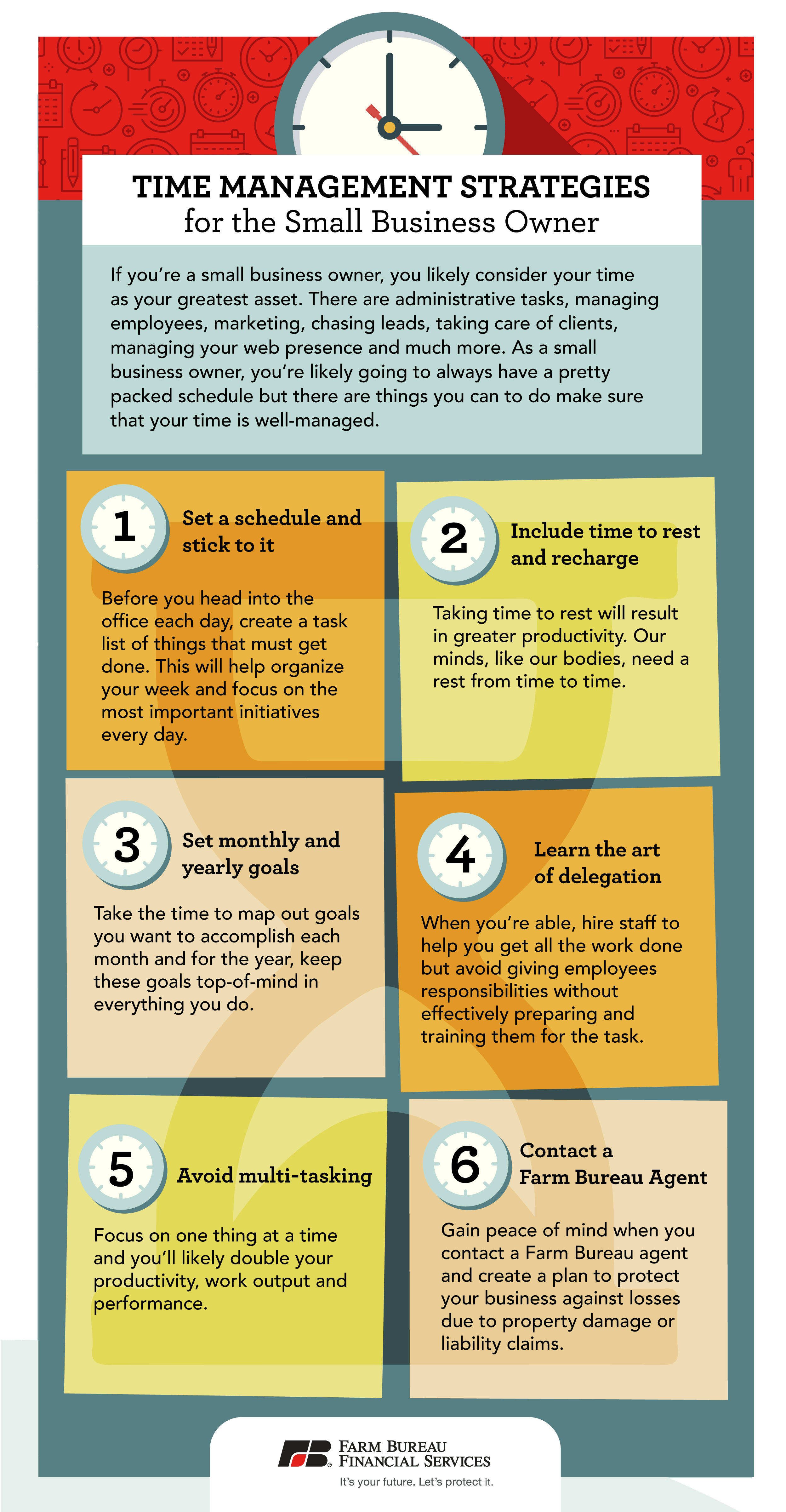 Time Management Tips For Small Business Owners Farm Bureau Financial Time Management Tips For Small Business Owners Farm Bureau Financial